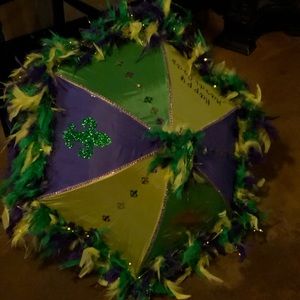 Other | Custom Design Hand Crafted Second Line Umbrellas | Poshmark
